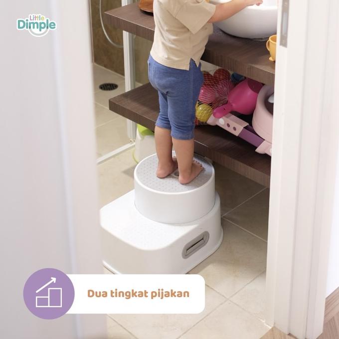 Jual Little Dimple Swivel Step Stool | Shopee Indonesia