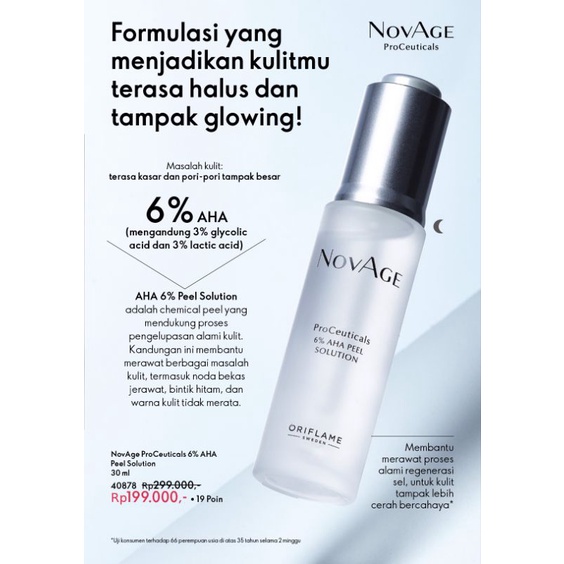 Jual Novage ProCeuticals 6% AHA Peel Solution | Shopee Indonesia