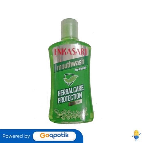 Jual Enkasari Mouthwash Freshmint Botol 250 Ml | Shopee Indonesia