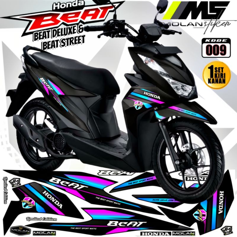 Jual Decal Sticker Striping Variasi Beat Deluxe 2020-2024 & Beat Street ...