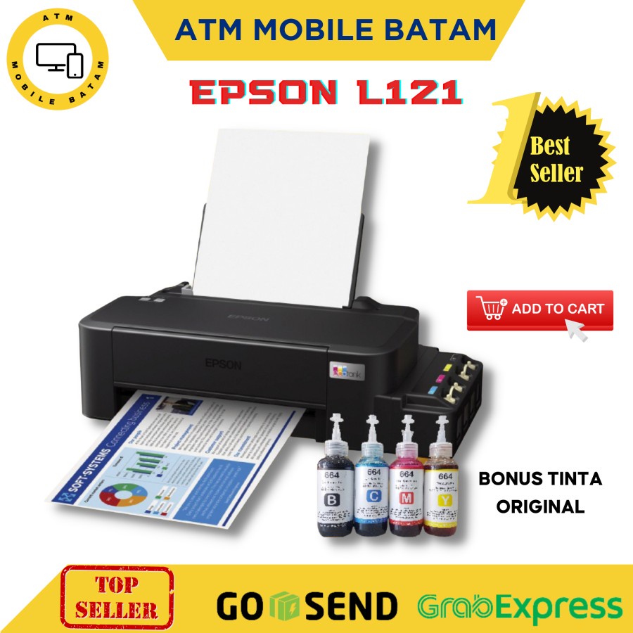 Jual PRINTER EPSON L121 INK TANK | Shopee Indonesia
