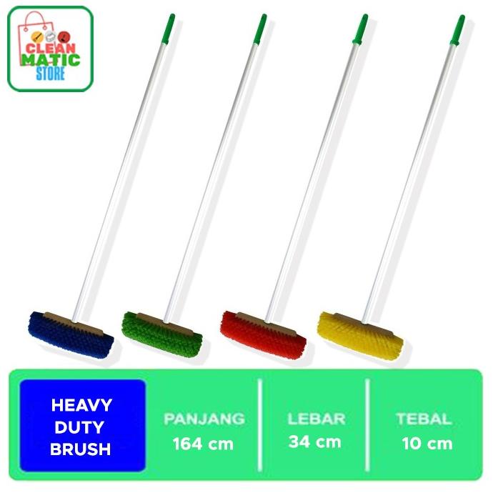 Jual Clean Matic - Sikat Outdoor (Heavy Duty Brush) | Shopee Indonesia