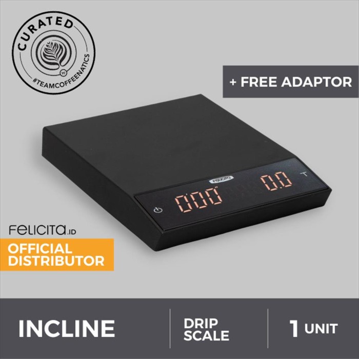 Jual Felicita Incline Coffee Smart Drip Scale - Timbangan Coffeenatics ...