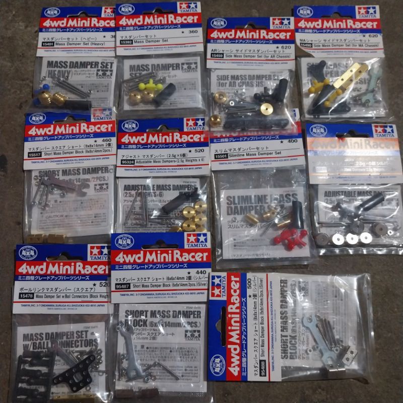 Jual TAMIYA MASS DAMPER SET ORIGINAL | Shopee Indonesia