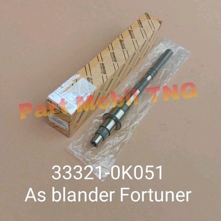 Jual Output Shaft As Blander Toyota Fortuner Diesel Inova Innova Reborn ...