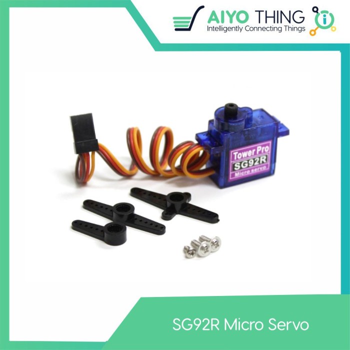 Jual [BR225] SG92R Micro Servo Arduino Malang | Shopee Indonesia