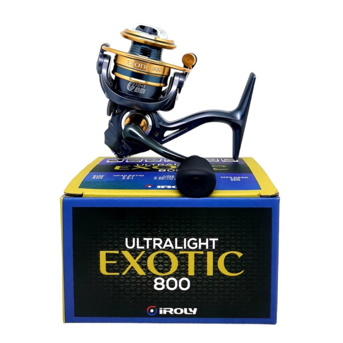 Jual Reel Pancing Mini IROLY EXOTIC Ukuran 800 Power Handle Max Drag ...