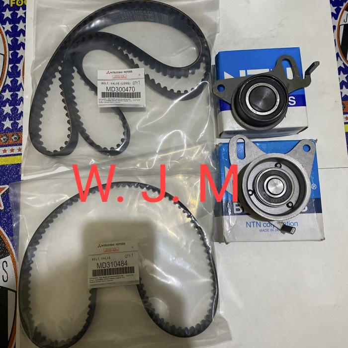 Jual Timing Teming Belt Set L200 Strada 2.5Cc L300 Kuda Diesel Original ...