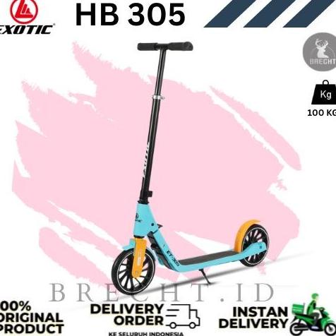 Jual Scooter Exotic HB 305 Skuter Otoped Besi Anak dan Dewasa Bisa ...
