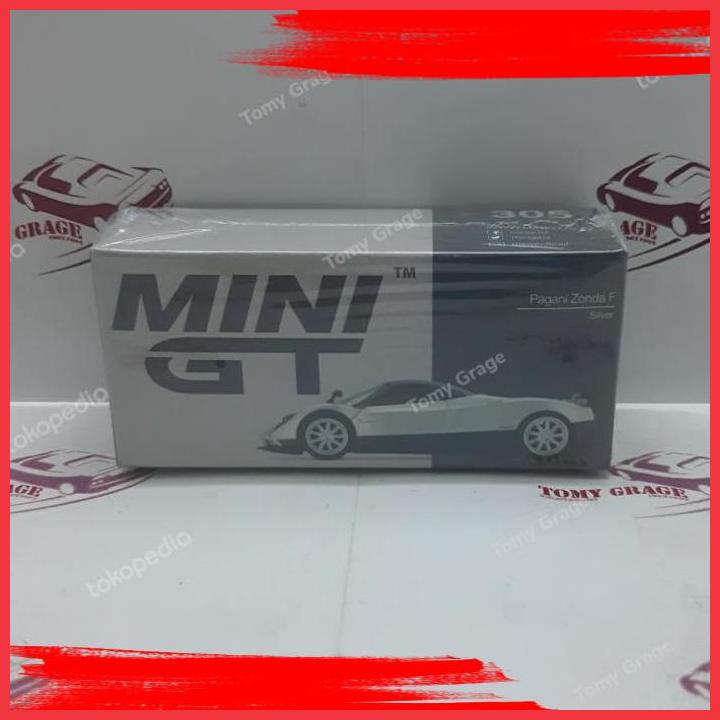Jual (TOM) MINI GT 305 PAGANI ZONDA F SILVER | Shopee Indonesia