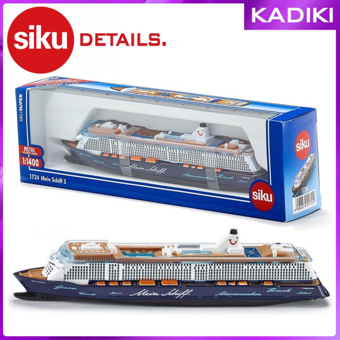 Jual SIKU DIECAST SHIP MEIN SCHIFF 3 - MINIATUR KAPAL PENUMPANG PESIAR ...