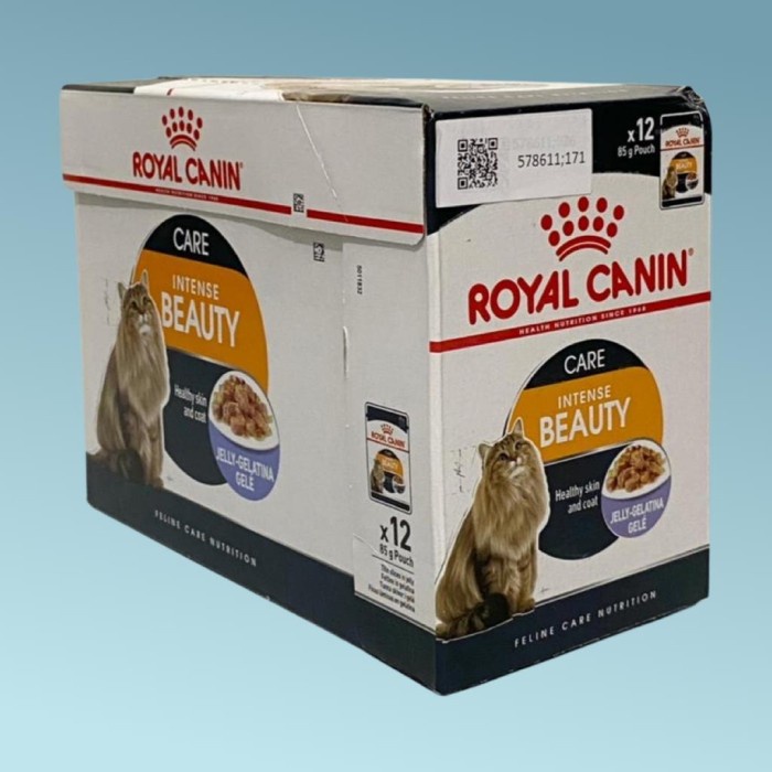 Jual Royal Canin Intense Beauty Care Pouch Jelly 85 gr (1box/12pcs ...