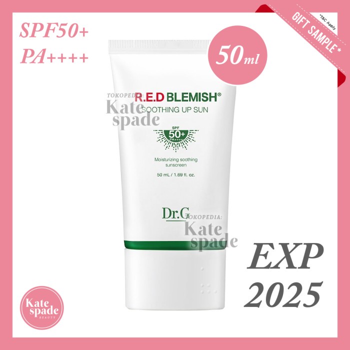 Jual Dr.G Red Blemish Soothing Up Sun Spf50+ Pa++++ Dr G Drg Sunscreen ...