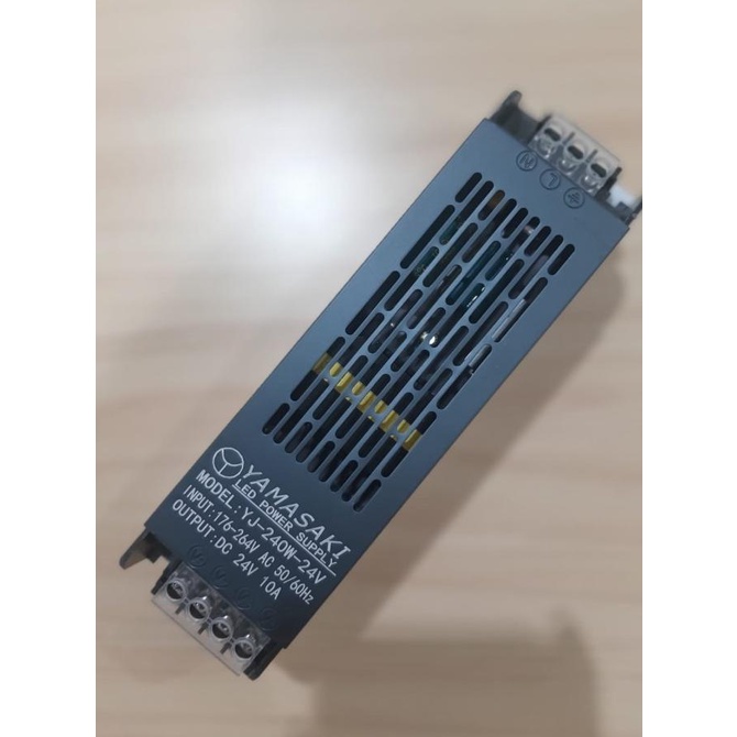 Jual Trafo Adaptor Slim Power Supply 24V 10A 240W Dijamin Full Power ...