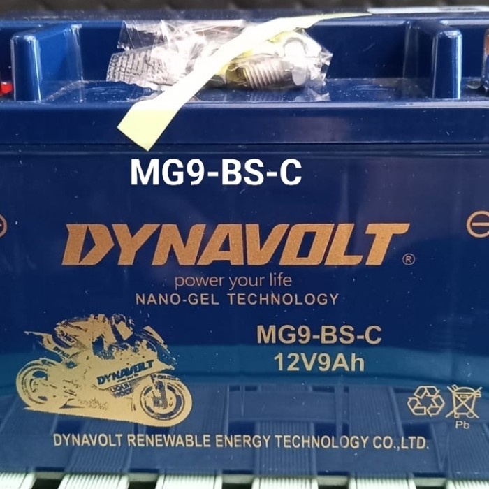 Jual New Aki Motor Benelli Zafferano Tnt 250 Dynavolt Mg9-Bs-C/Ytx9-Bs Cca 260 Bisa Gojek ...