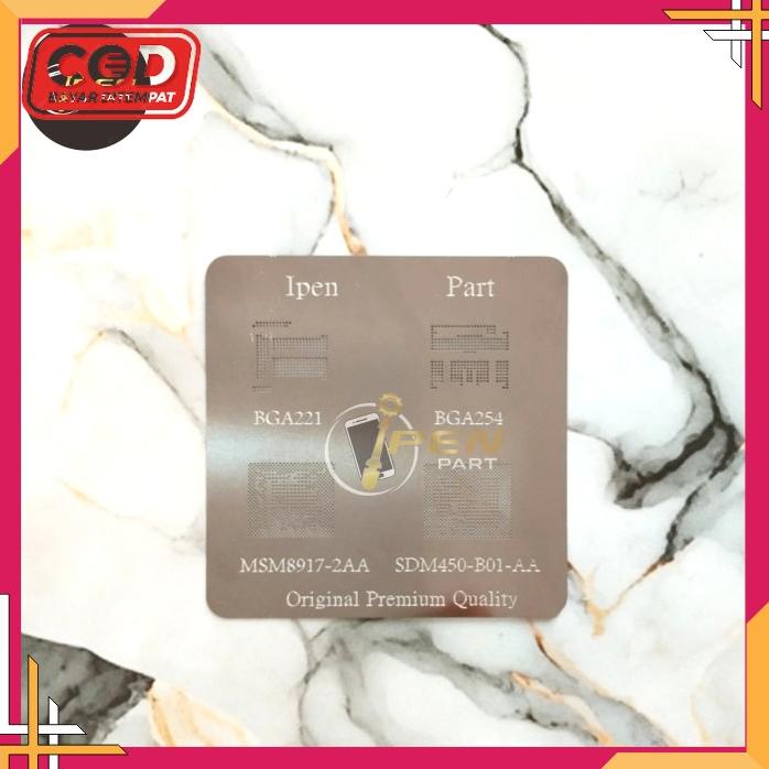 Jual Cetakan Bga Msm8917 Sdm450 254 Emmc Original Plat Tebal Presisi ...