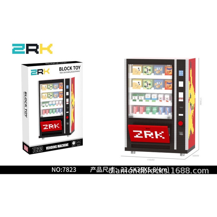 Jual COD Vending Machine Mesin Minuman Mainan Bricks Balok Anakanak ...