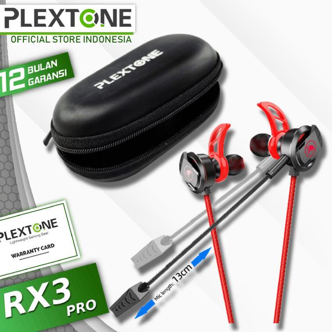 Jual Headset Gaming Plextone XMOWi RX3 Dual Microphone Detachable HD Mic | Shopee Indonesia