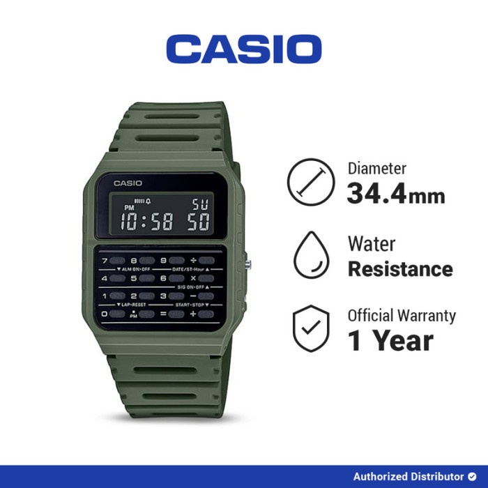 Jual [READY INSTANT] Casio Jam Tangan Unisex CA-53WF-3BDF Digital ...