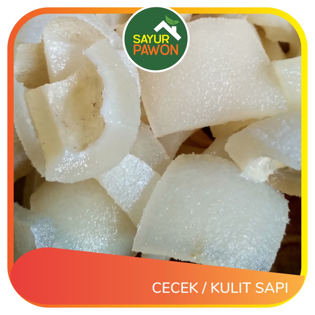 Jual Kikil / Kulit / Cecek / Krecek Sapi per 500 gr - Sayur Pawon Jogja ...
