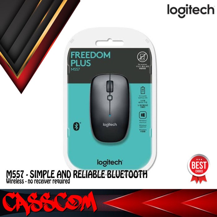 Jual Logitech M557 Bluetooth Mouse Wireless | Shopee Indonesia