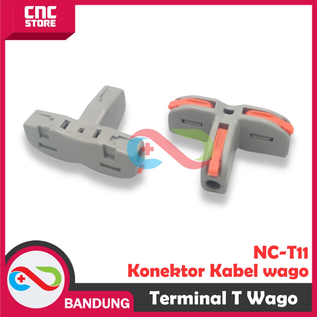 Jual KONEKTOR KABEL WAGO CONNECTOR TERMINAL T - NC-T11 | Shopee Indonesia