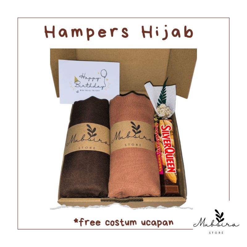 Jual HAMPERS HIJAB MURAH HAMPERS LEBARAN KADO ULANG TAHUN WISUDA SEMPRO ...