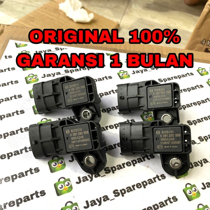 Jual Map Sensor Mitsubishi Xpander Livina L12 Honda Brio Bosch Original ...