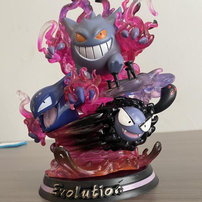 Jual New Product !!! Figure Gengar Evolution Pokemon Gastly Hunter ...