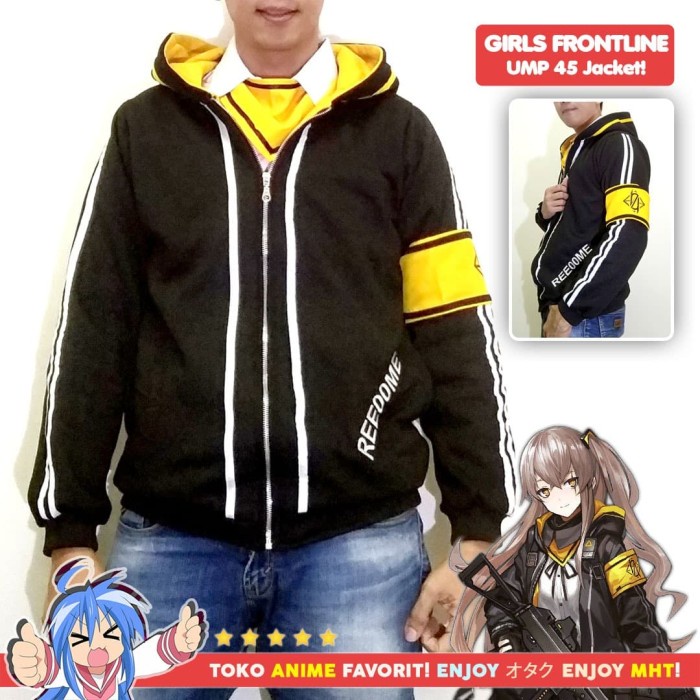 Jual Jaket Hoodie Girls Frontline Ump45 - Kostum Anime Cosplay | Shopee ...