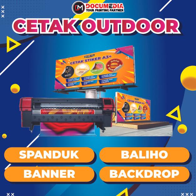 Jual cetak / Print Spanduk banner flexi 340 High Resolution - 1 hari Jadi | Shopee Indonesia