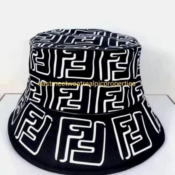 Jual LUXURY BNIB LOGO BUCKET HAT RAVINUGRAHA5 | Shopee Indonesia