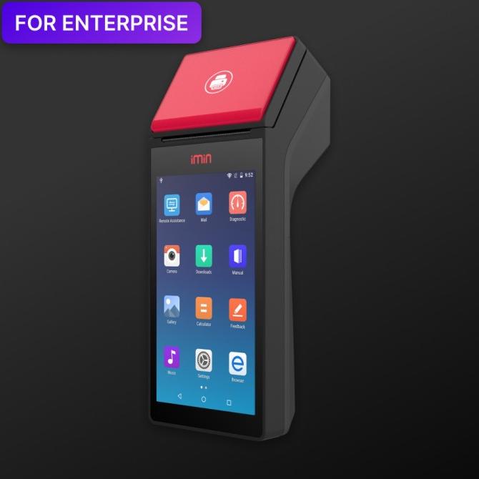 Jual Mobile POS Android mesin kasir portable iMin M2 202 2GB +16GB ...