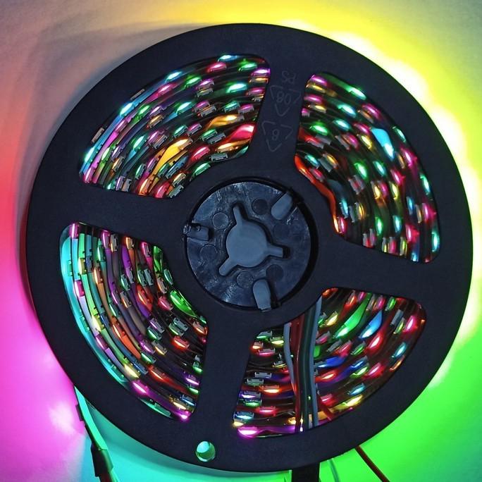Jual RGB Smart LED Strip WS2812B WS2812 WS2811 Non Waterproof per 1 ...