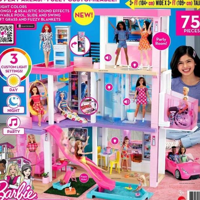 Jual Barbie Dreamhouse 360 Play Rumah Barbie Dream House Original ...