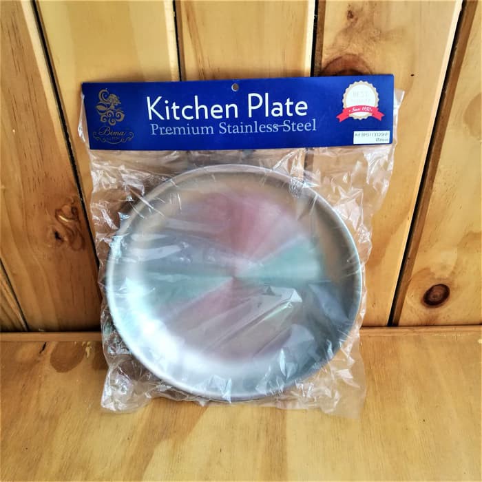 Jual Bima Chef Kitchen Plate 20Cm Stainless Steel Inox Piring Dapur ...