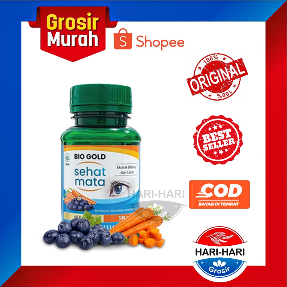 Jual BIO GOLD SEHAT MATA Vitamin Mata Anak Obat Mata Minus Dan Rabun ...