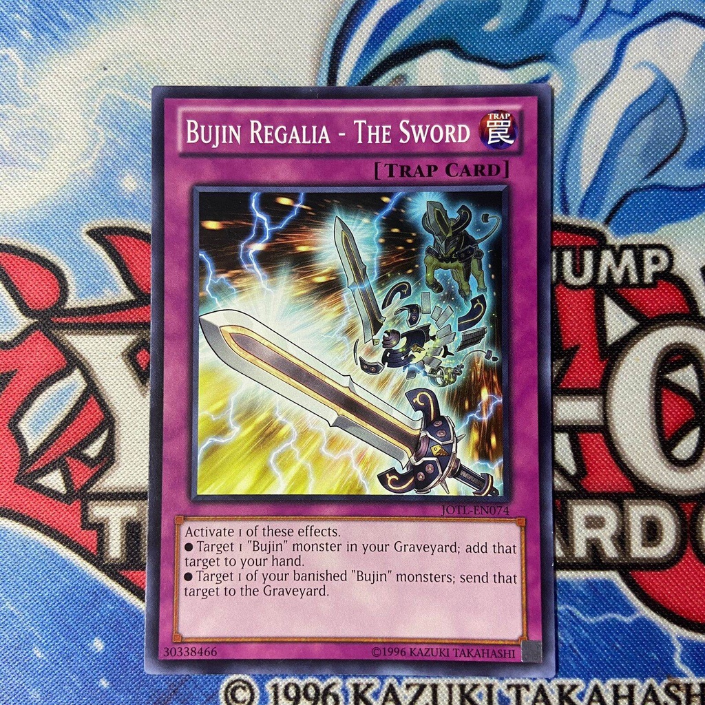 Jual yugioh bujin regalia the sword - common - original | Shopee Indonesia