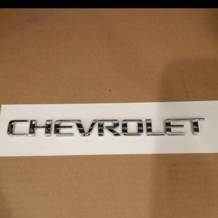 Jual Emblem tulisan chevrolet mobil spin captiva dll | Shopee Indonesia