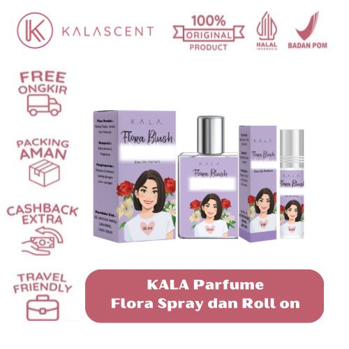 Jual KALA Parfum Flora Blush Parfume Wanita Tahan Lama BPOM | Shopee ...