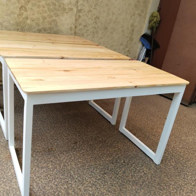 Jual Meja Belajar, Meja Kerja Meja Cafe Satiinstore | Shopee Indonesia