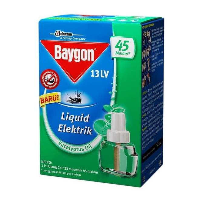 Jual Baygon Obat Nyamuk Isi Ulang Refill Liquid Elektrik 13 LV | Shopee Indonesia