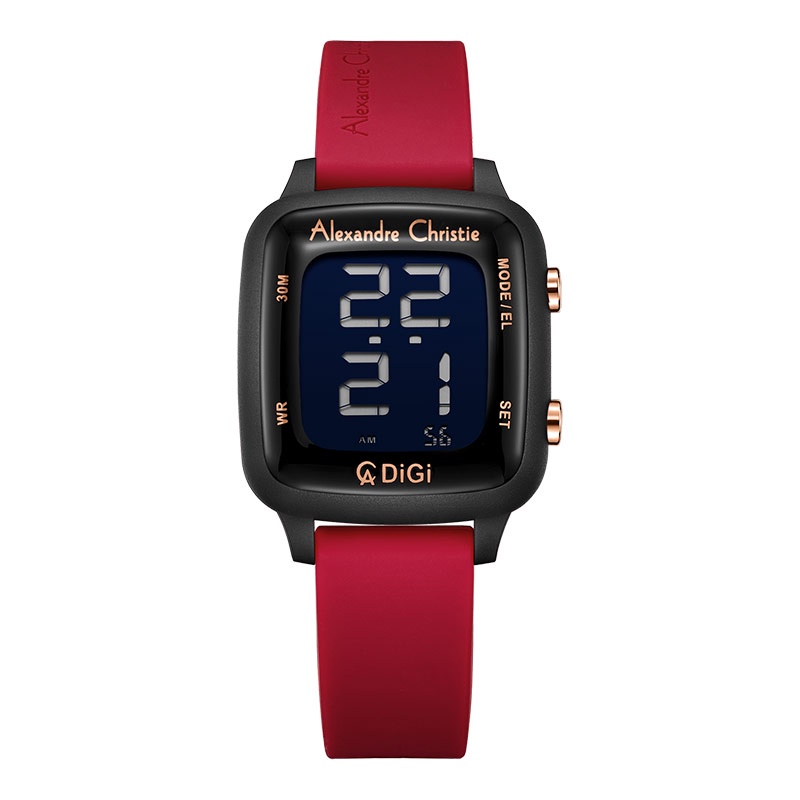 Jual Jam Tangan Wanita Alexandre Christie Digi AC 9369 LH RIPBARE ...