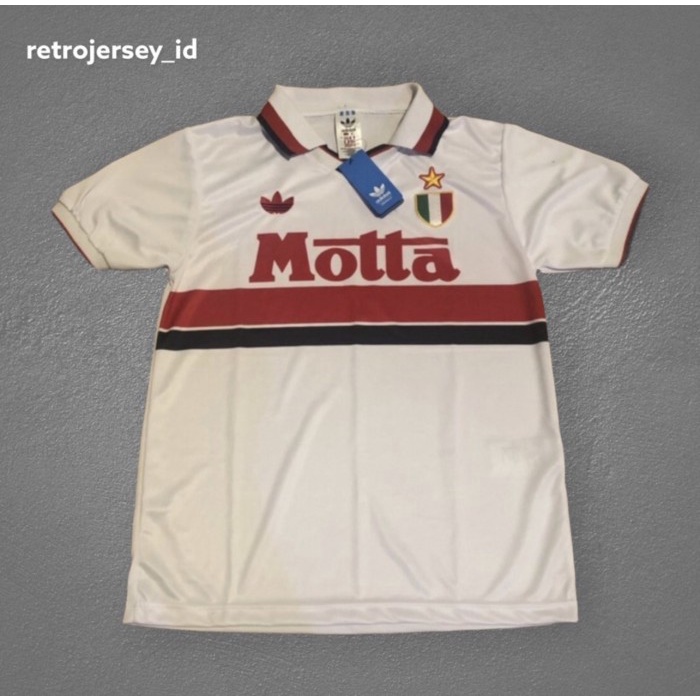 Jual Bestseller Milan Motta Away 92/93 Retro Jersey | Shopee Indonesia