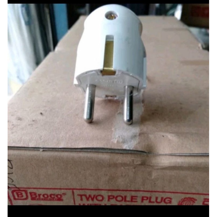 Jual steker arde broco putih colokan besar broco | Shopee Indonesia