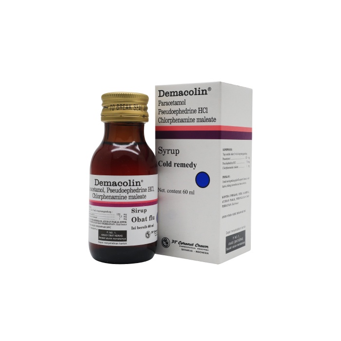 Jual Demacolin Syrup 60 ml | Shopee Indonesia