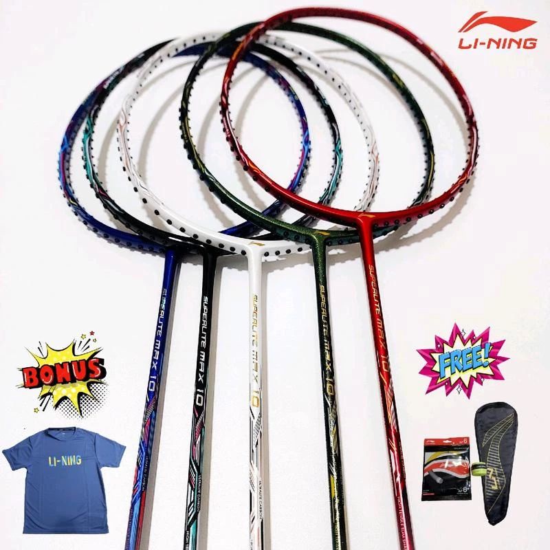 Jual Raket Badminton Li-Ning Superlite Max10 Original | Shopee Indonesia