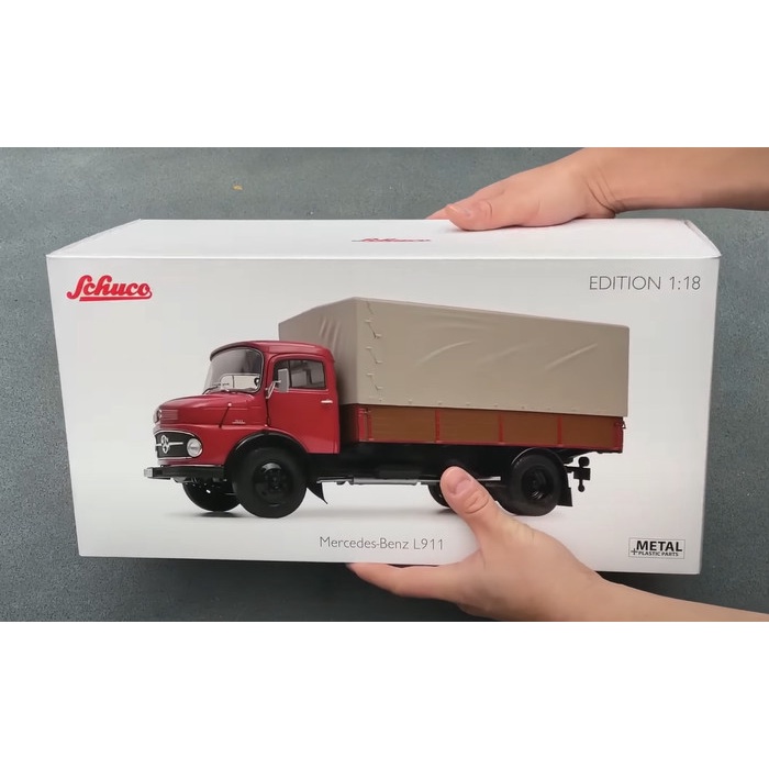 Jual Diecast Miniatur Mercedes L911 Truck Bagong Nonong by Schuco 1:18 ...