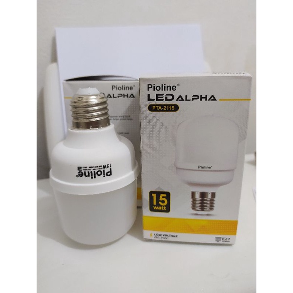 Jual Lampu Pioline LED ALPHA 15 Watt putih | Shopee Indonesia