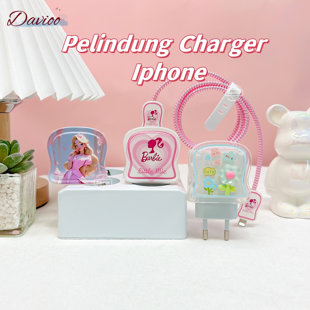 Jual Iphone 18w&20w | Set 5 PCS Paket Cover Pelindung Kabel & Kepala ...
